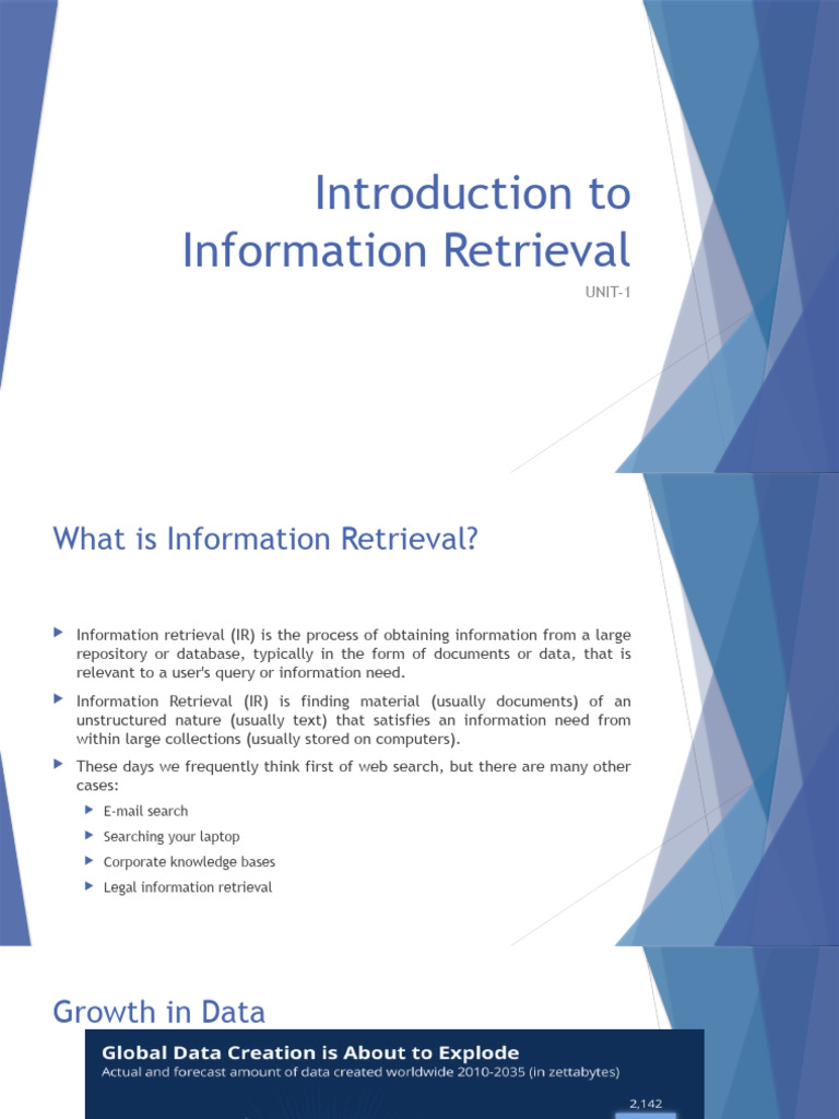 Understanding Information Retrieval Basics | PDF | Information ...