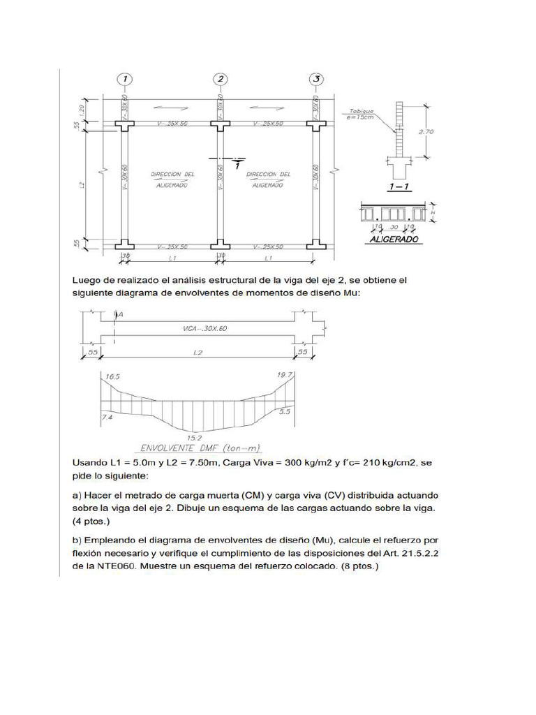 CA2 - Diseño de Viga | PDF