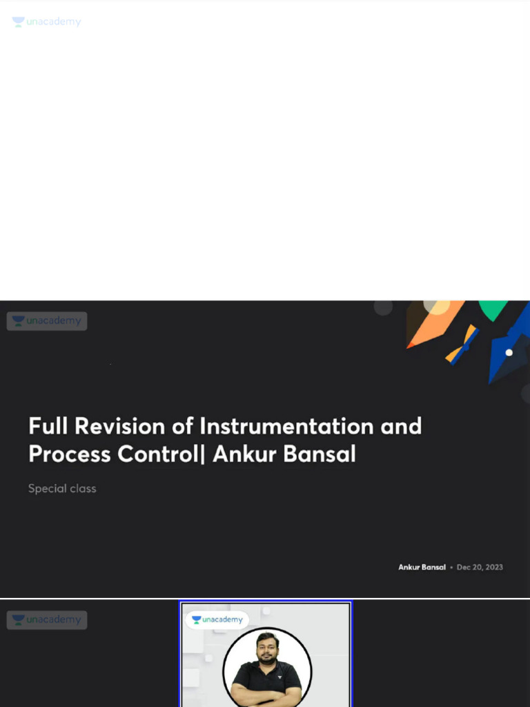 Full Revision of Instrumentation and Process Control Ankur Bansal With ...