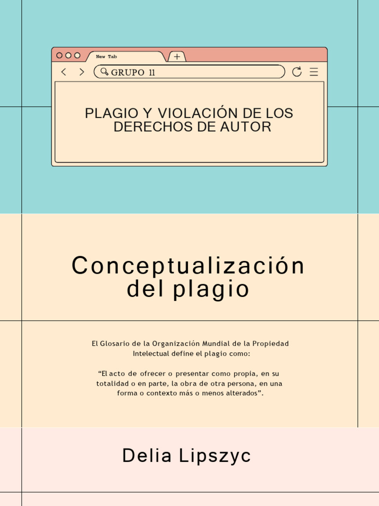 Plagio y Violación de Derechos de Autor | Descargar gratis PDF | Plagio ...