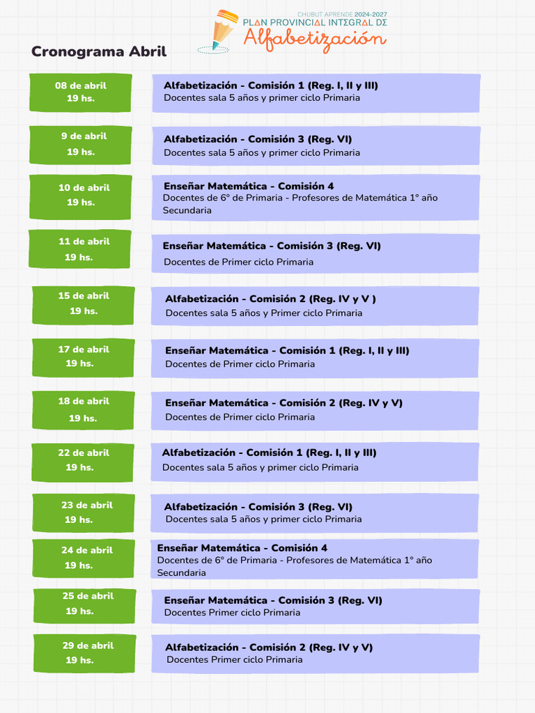 Programa Abril | PDF