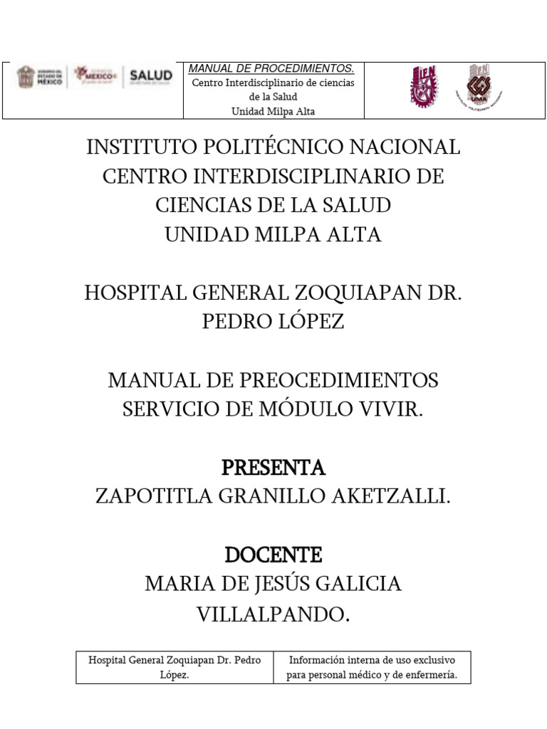 Manual Ketza | PDF | Presión sanguínea | Hospital