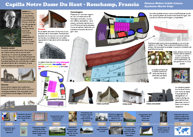 Infografia capilla ronchamp | PDF