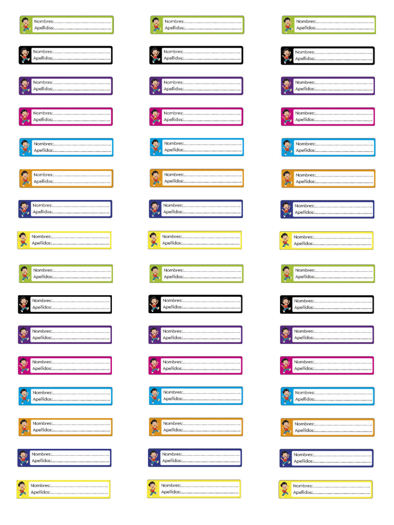 Stickers Lapices | PDF