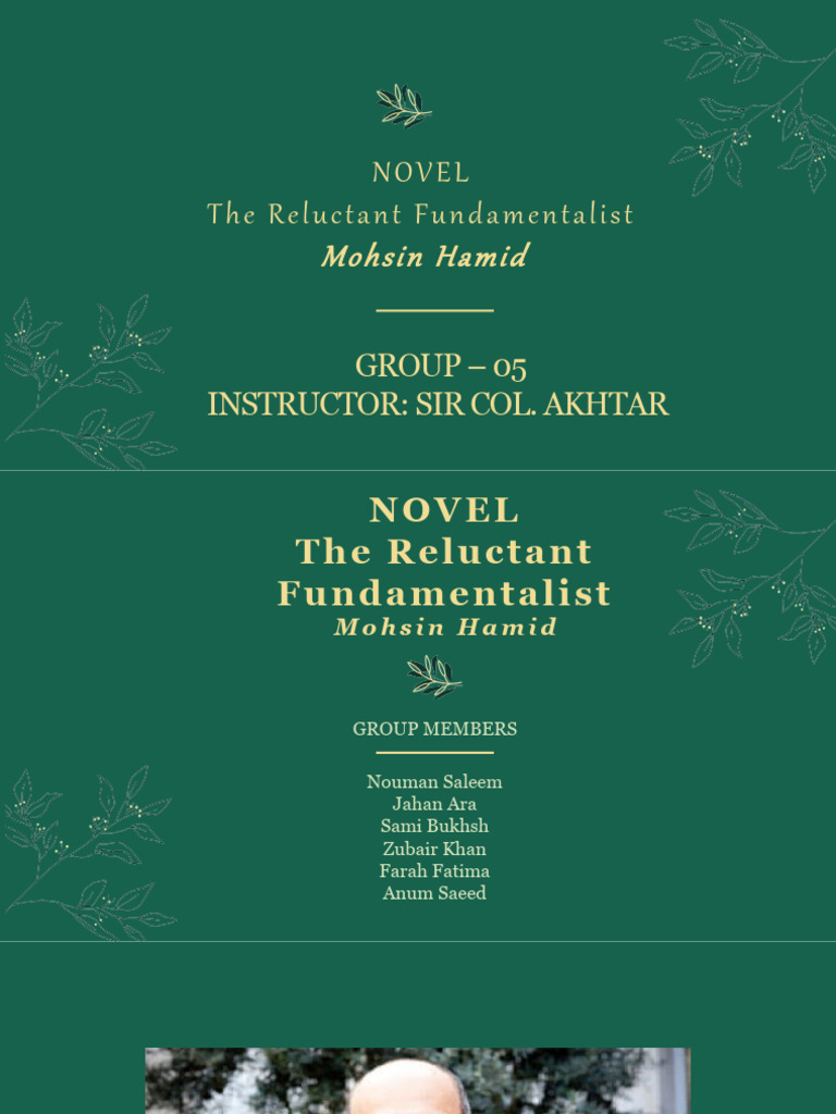 Overview of The Reluctant Fundamentalist | PDF