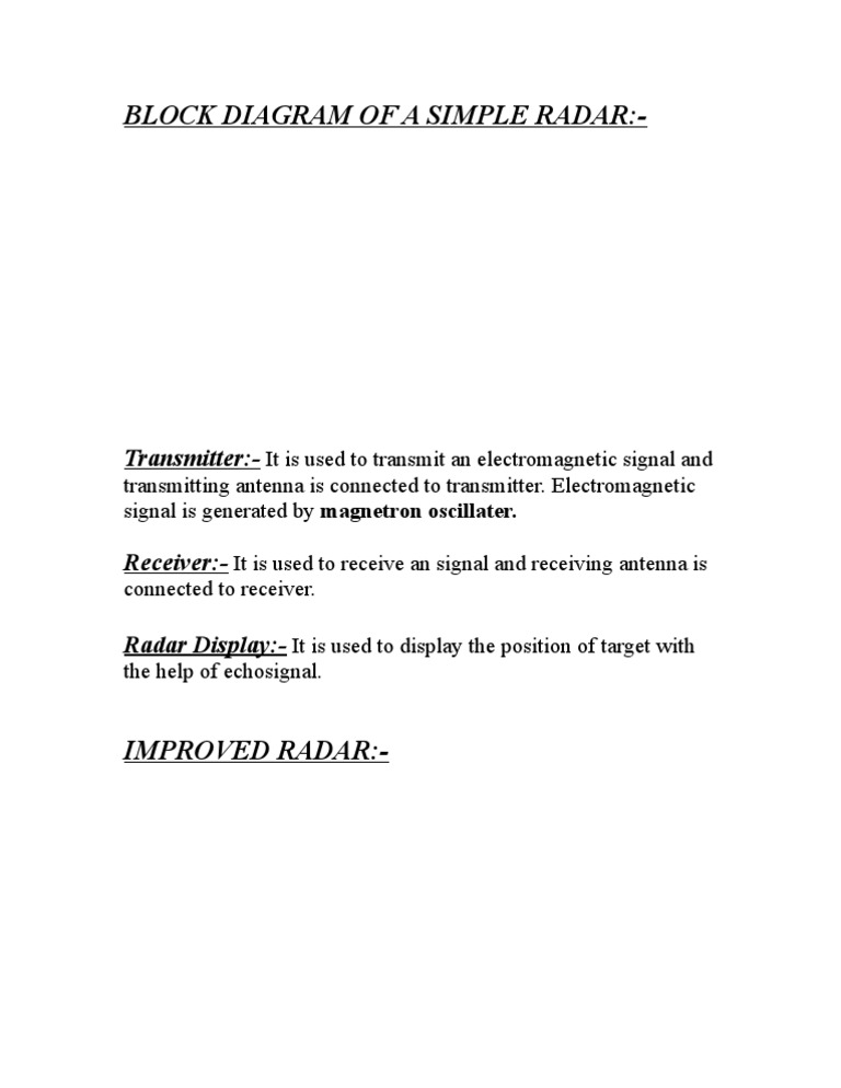 Radar 2 | PDF