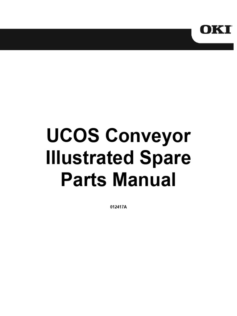 UCOS Conveyor IPM Rev1 | PDF | Technology & Engineering