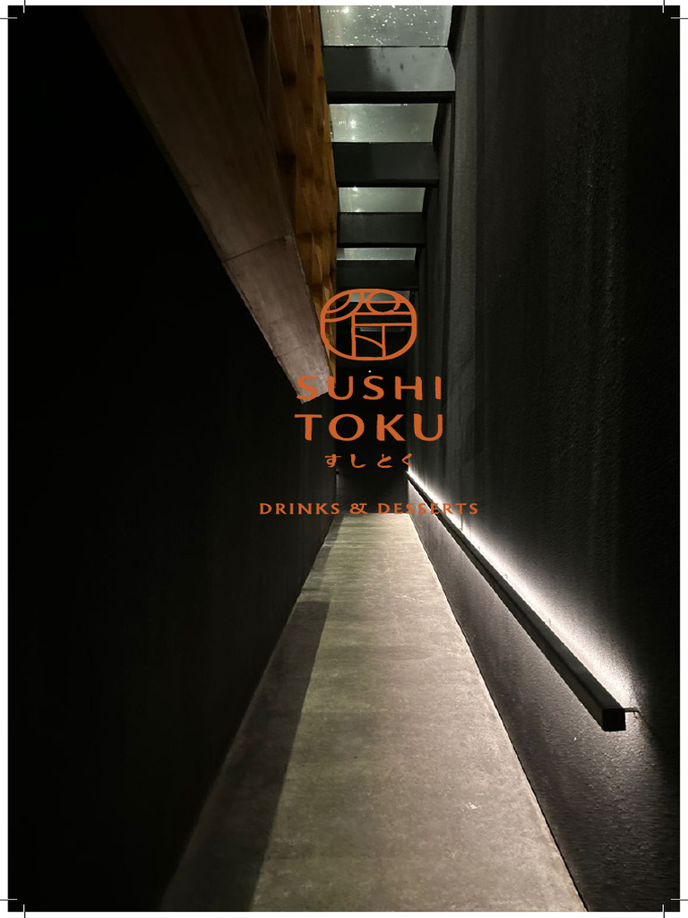 Toku Menu Drinks | PDF