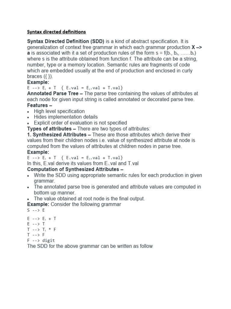 Compiler Design Unit-3 | PDF | Compiler | Control Flow