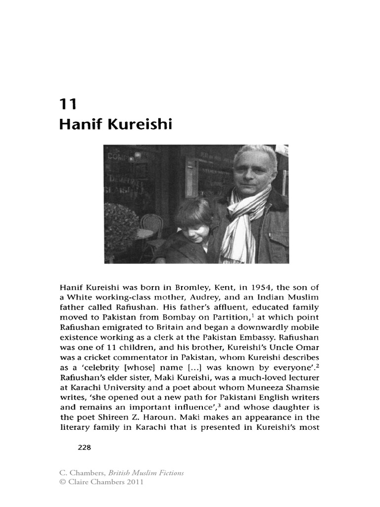Interview with Hanif Kureishi | PDF