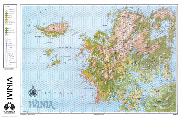5101A Ivinia Map | PDF