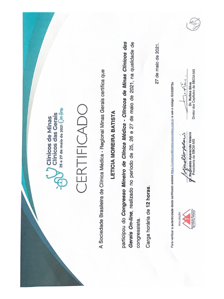 Certificado | PDF