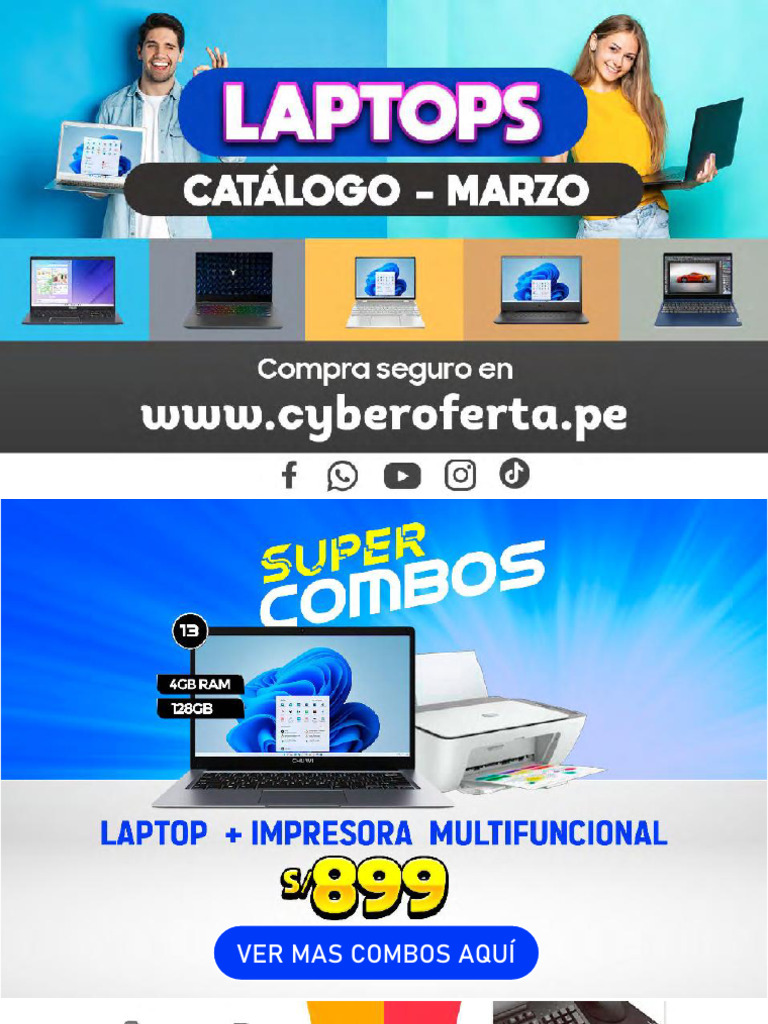 LAPTOPS | PDF | Ordenador portátil | Hdmi