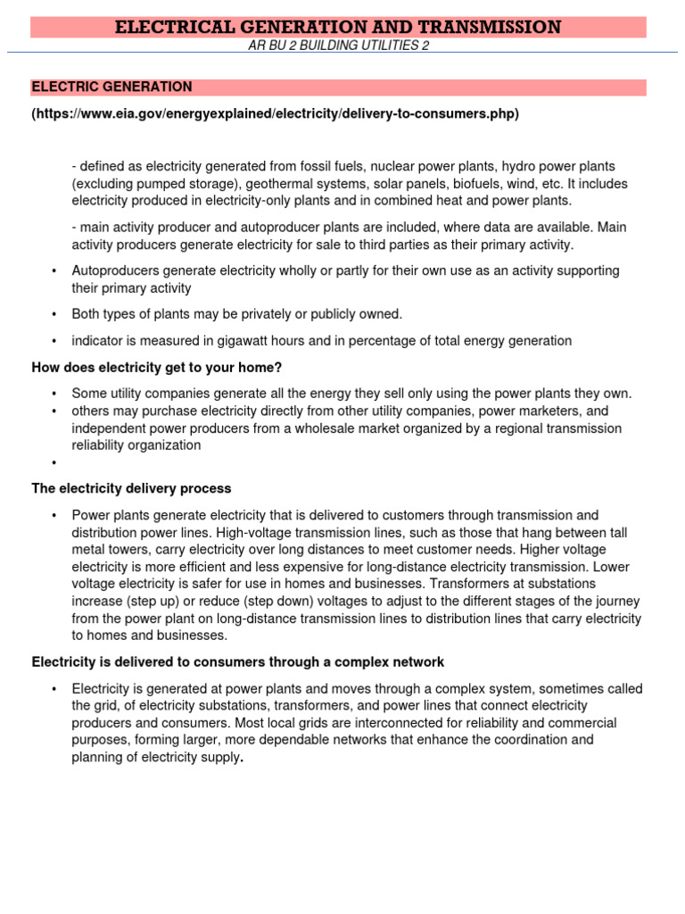 Building Utilities 2 Notes 3 | PDF | Solar Power | Power Station