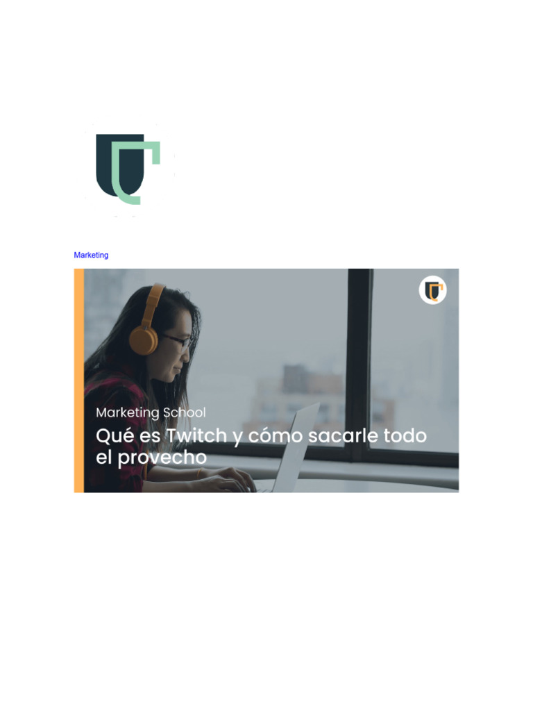 Twitch | PDF | Youtube | Streaming Media