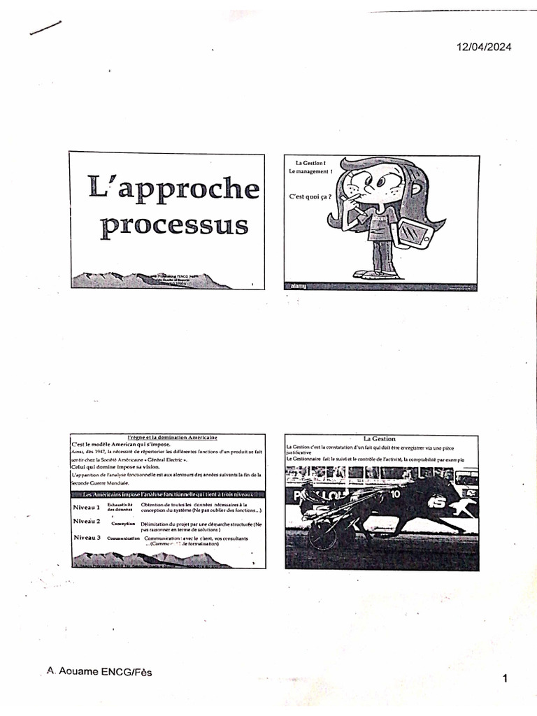 L'approche Processus | PDF