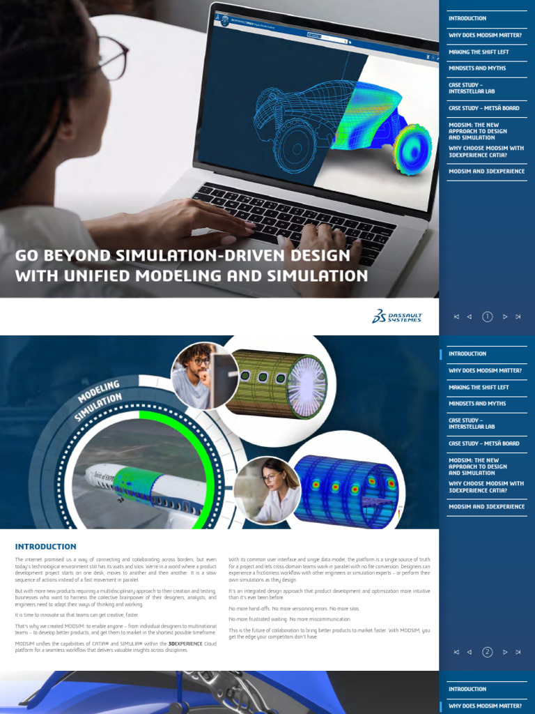 Unified Modeling Simulation Ebook en | PDF | Cloud Computing | Simulation