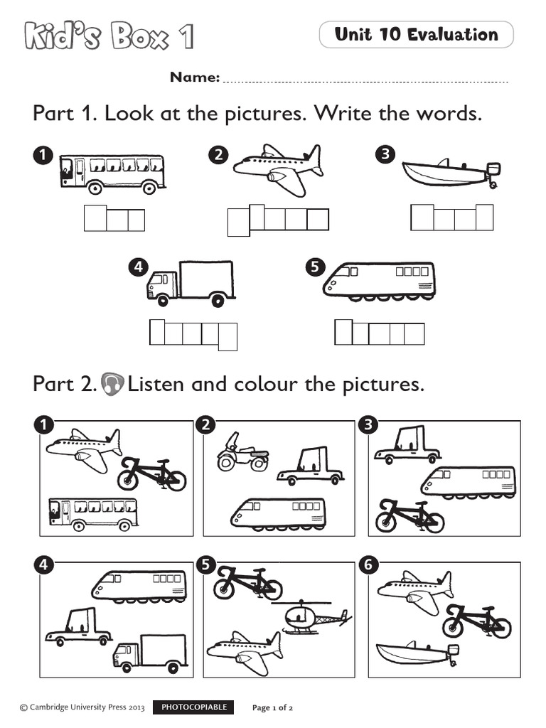 Tests Unit 10-11 | PDF