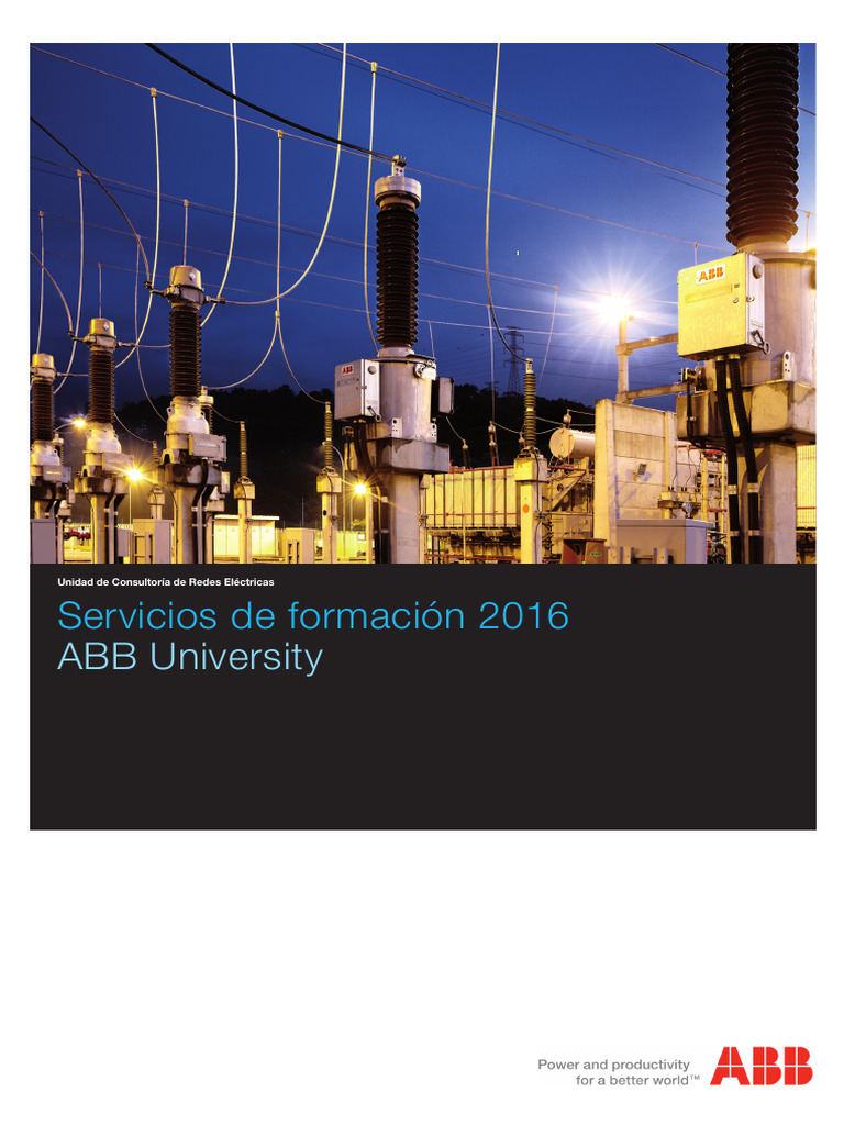 Catalogo ABB University | PDF | Ingenieria Eléctrica | Transformador
