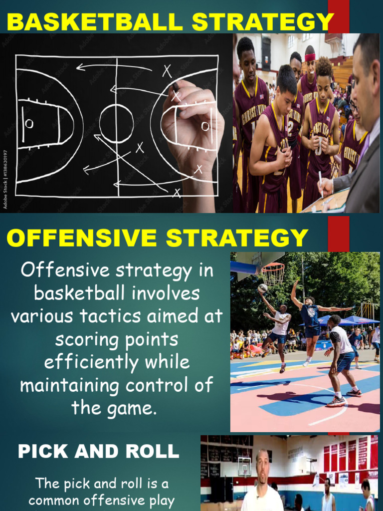 Basketball-Strategy PE4 MIDTERM | PDF | Basketball Positions | Ball Games