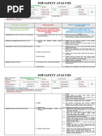 Contoh Form JSA | PDF