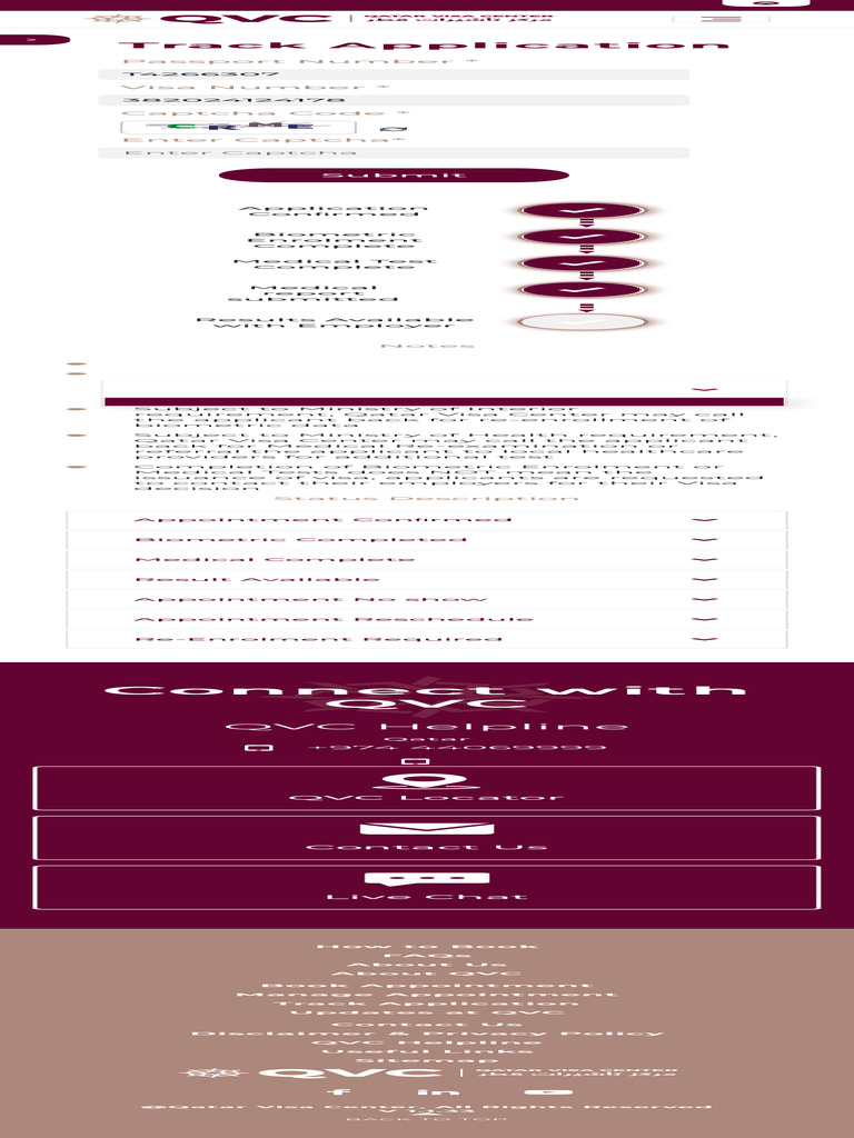 QVC Qatar Visa Center | PDF