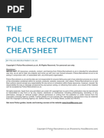 Police Scotland PSET Exam Questions | PDF | Police | Question