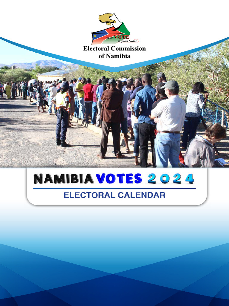 ECN A4 Key-Electoral-Activities 2024 | PDF | Voter Registration | Elections