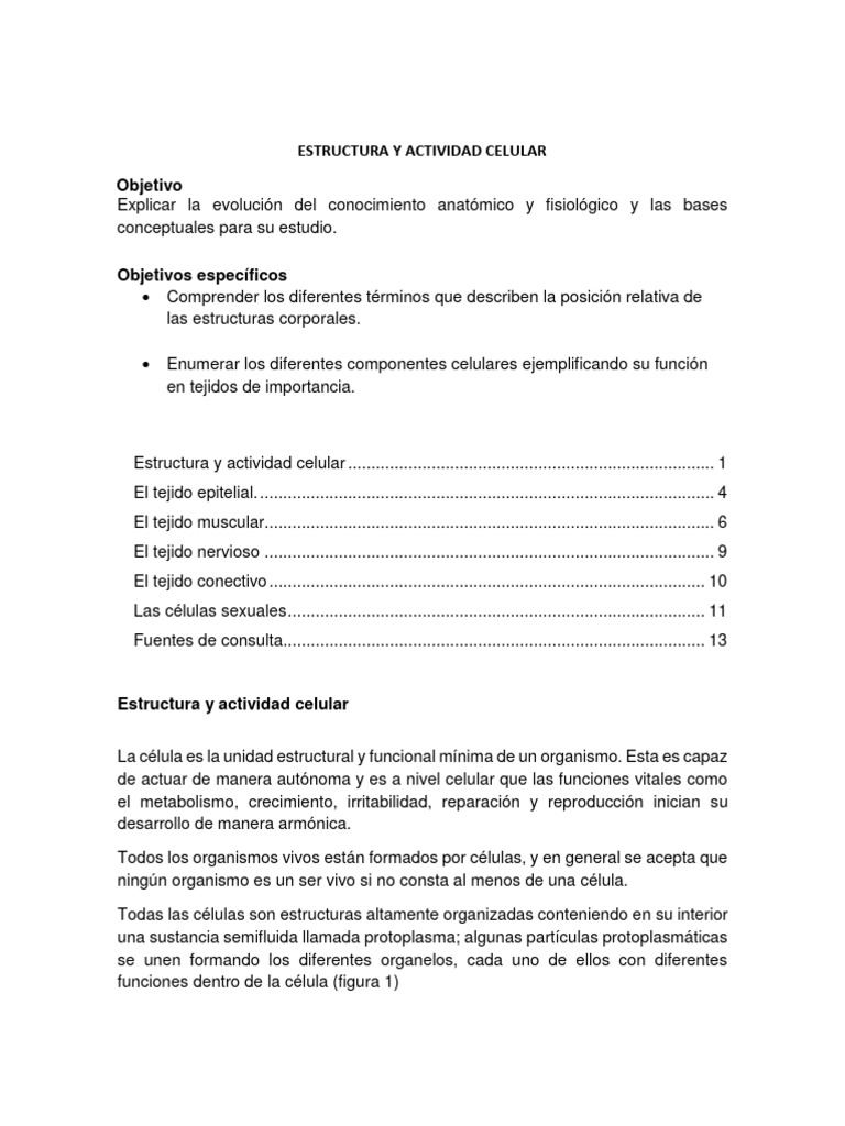 Tema 2. Estructura y Actividad Celular | Descargar gratis PDF ... Tema 2. Estructura y Actividad Celular | Descargar gratis PDF ...