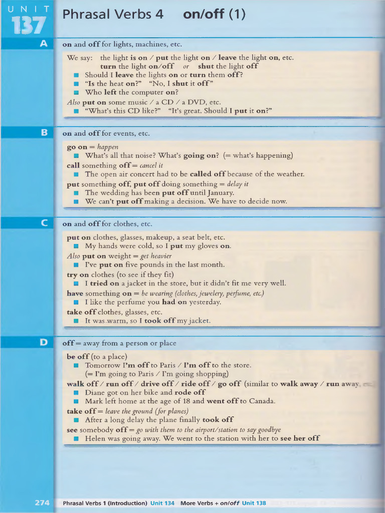 Phrasal Verbs 2 | PDF