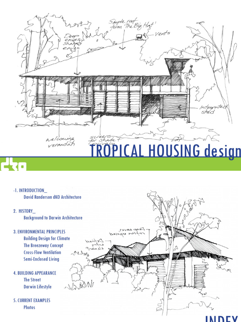Tropical Design Guidelines | PDF | Roof | Culture Of Queensland
