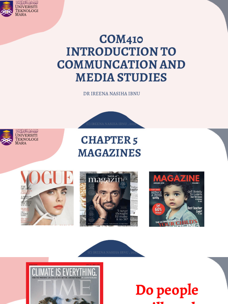 Chapter 5 Magazine Pdf Magazines Advertising