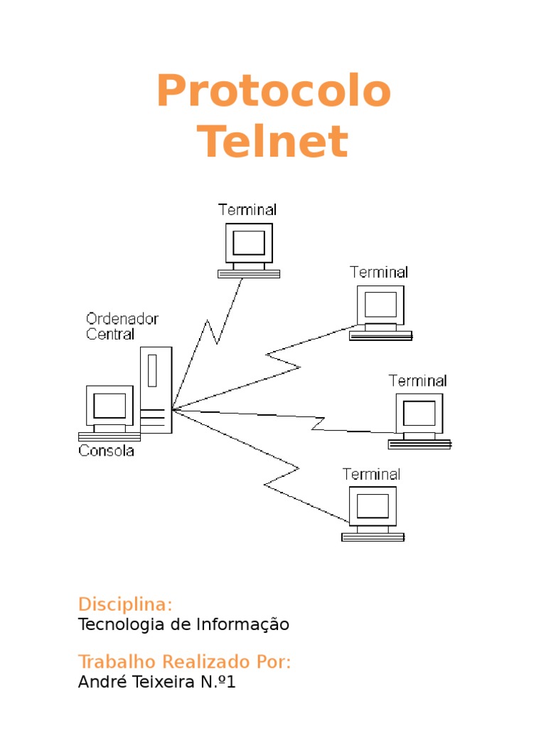 Telnet 2 | PDF | Modelo cliente – Servidor | Internet