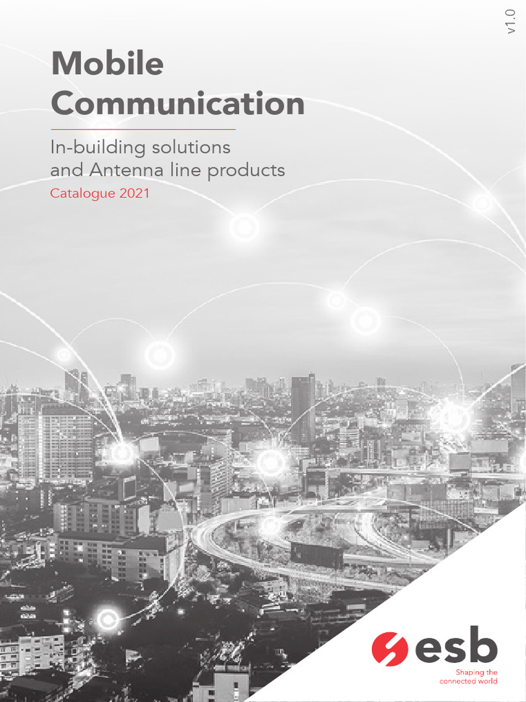 ESB - Catalogo Passive Das 10 3 | PDF | Antenna (Radio) | Decibel