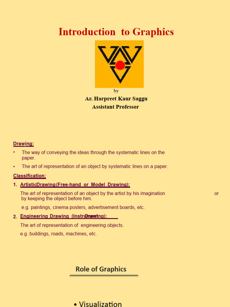 Introduction To Graphics | PDF | Drawing | Technical Drawing