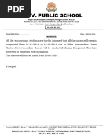 Acknowledgement for Class 10 Project | PDF