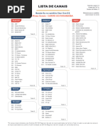 Canais Digitais RECIFE - PE - PORTAL BSD | PDF | UHF | Radiodifusão