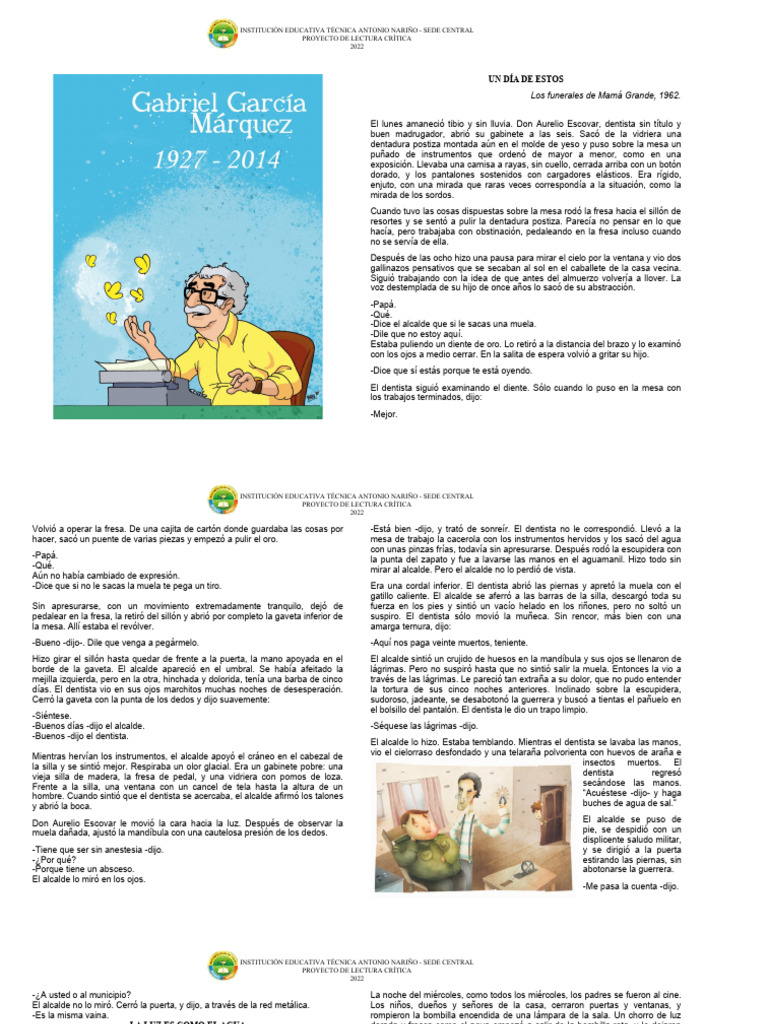 Colección Cuentos - Gabriel García Márquez | PDF