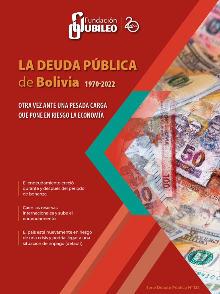 La Deuda Pública en Bolivia 1970-2022 | PDF | Deuda gubernamental | Deuda