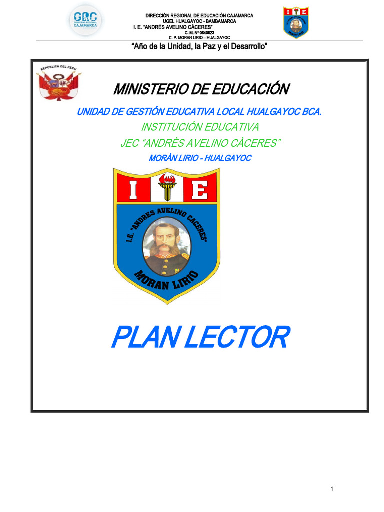 Plan Lector | PDF
