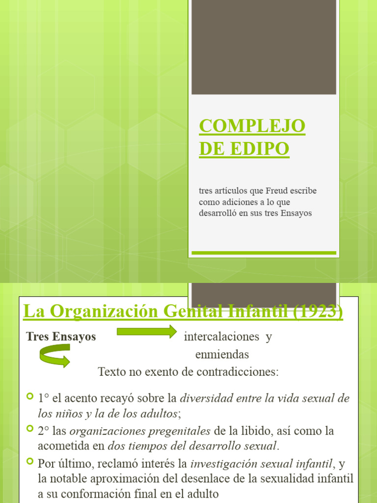 Complejo de Edipo | Descargar gratis PDF | Complejo de Edipo | La ...