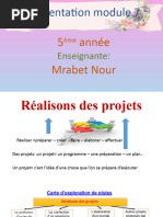 Réalisons Des Projets 5ème Présentation Du Module 7 | PDF