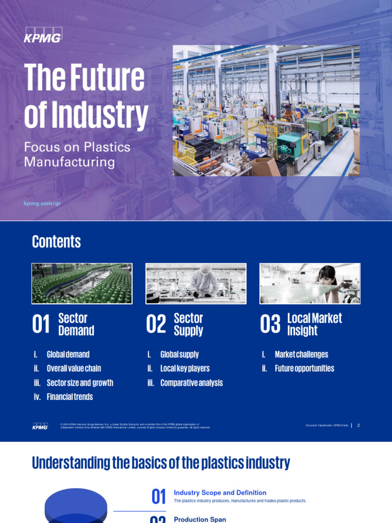 GR The Future of Industry Focus On Plastics Manufacturing 042023 | PDF ...