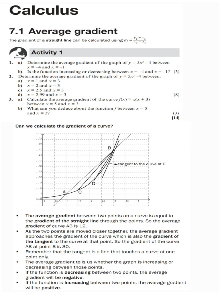 Calculus Notes | PDF