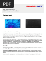 QMC Data Sheet | PDF | Hdmi | Display Resolution