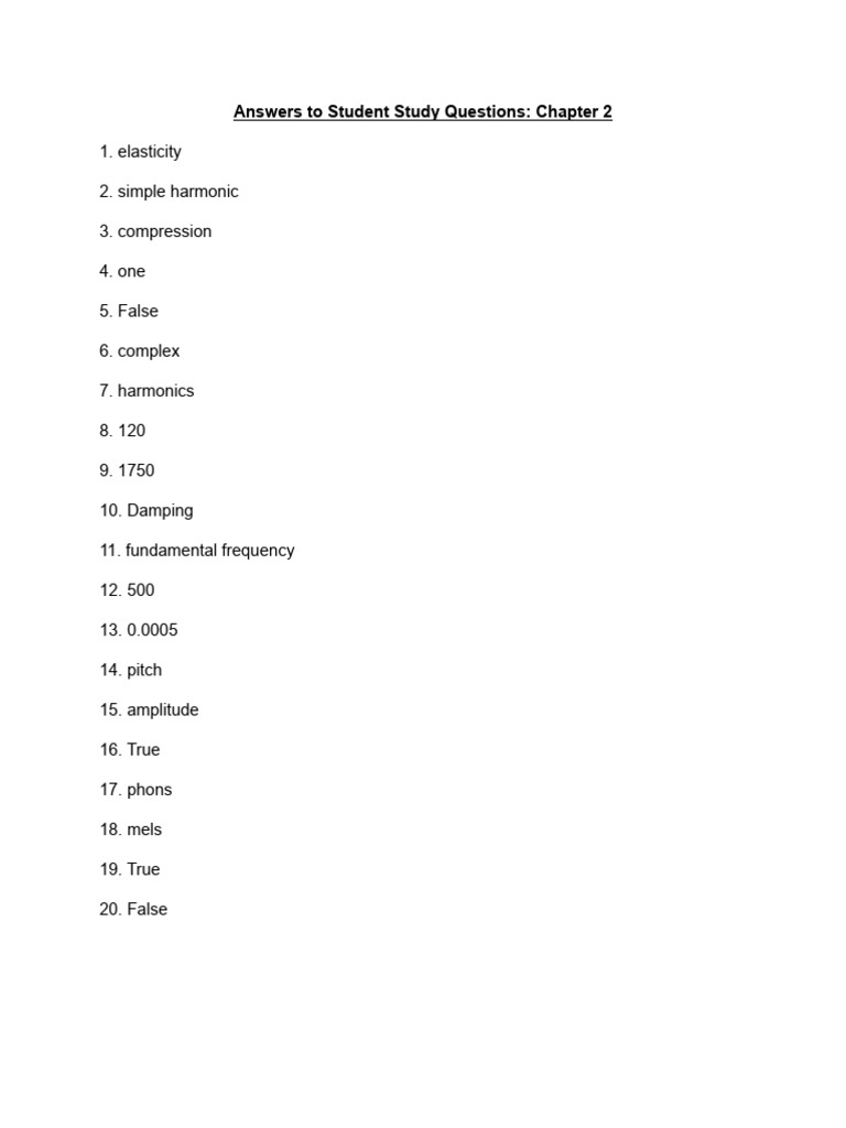 RBHCH 2 Student Study Answerspdf | PDF | Language Arts & Discipline | Science & Mathematics