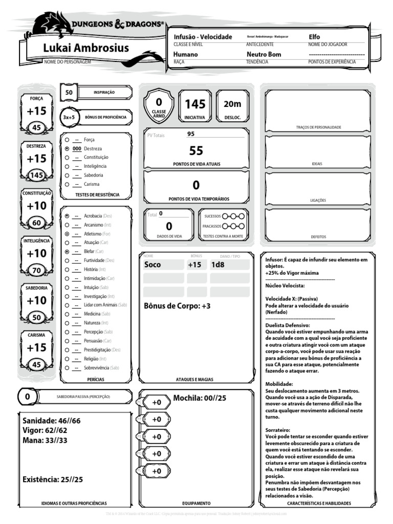 Ficha_Lukai_3.0 | PDF
