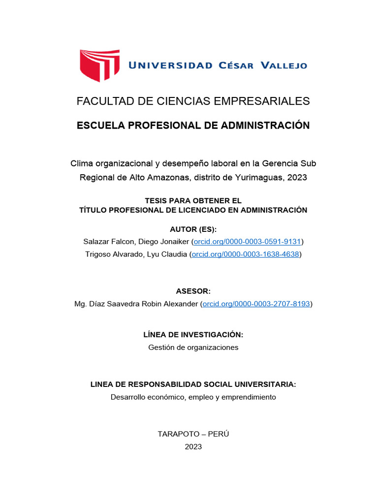 Tesis Final | PDF | Metodología de encuesta