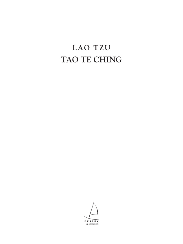Tao Te Ching | PDF
