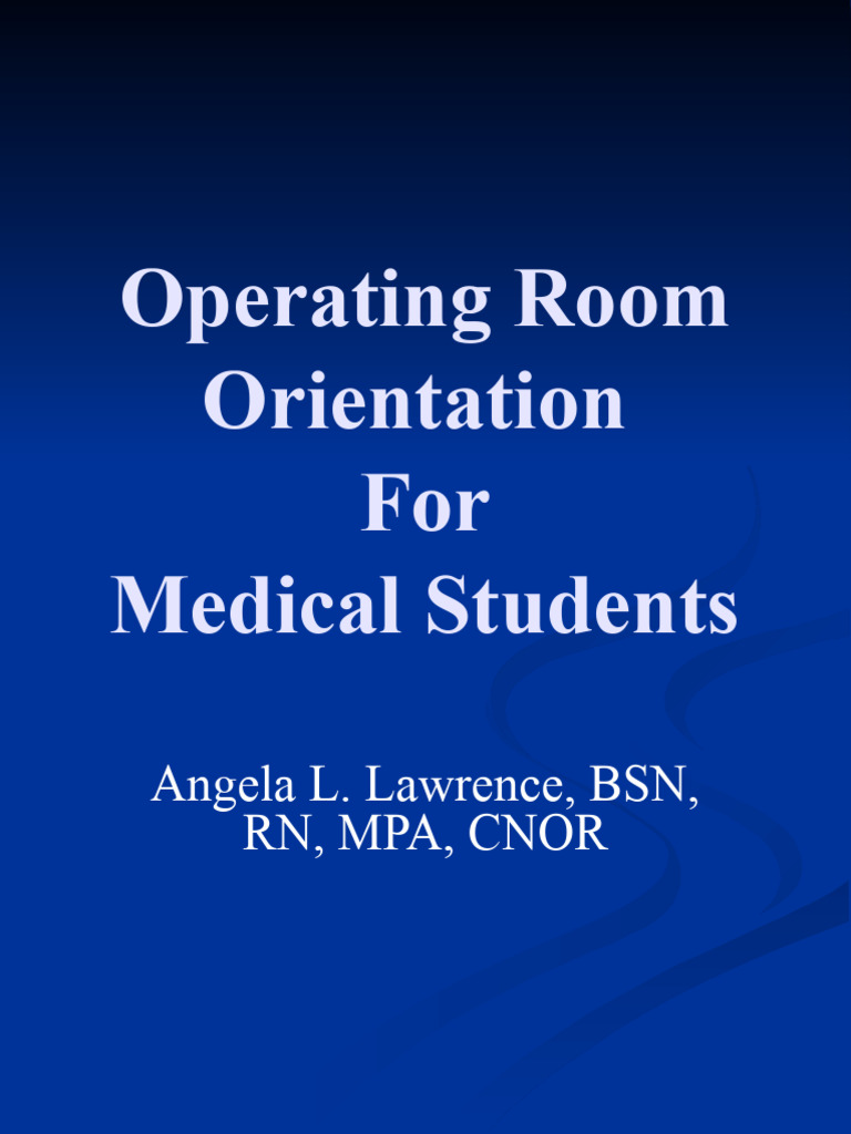 Med Students or Orientation OCT 2012 Handout | Download Free PDF ...